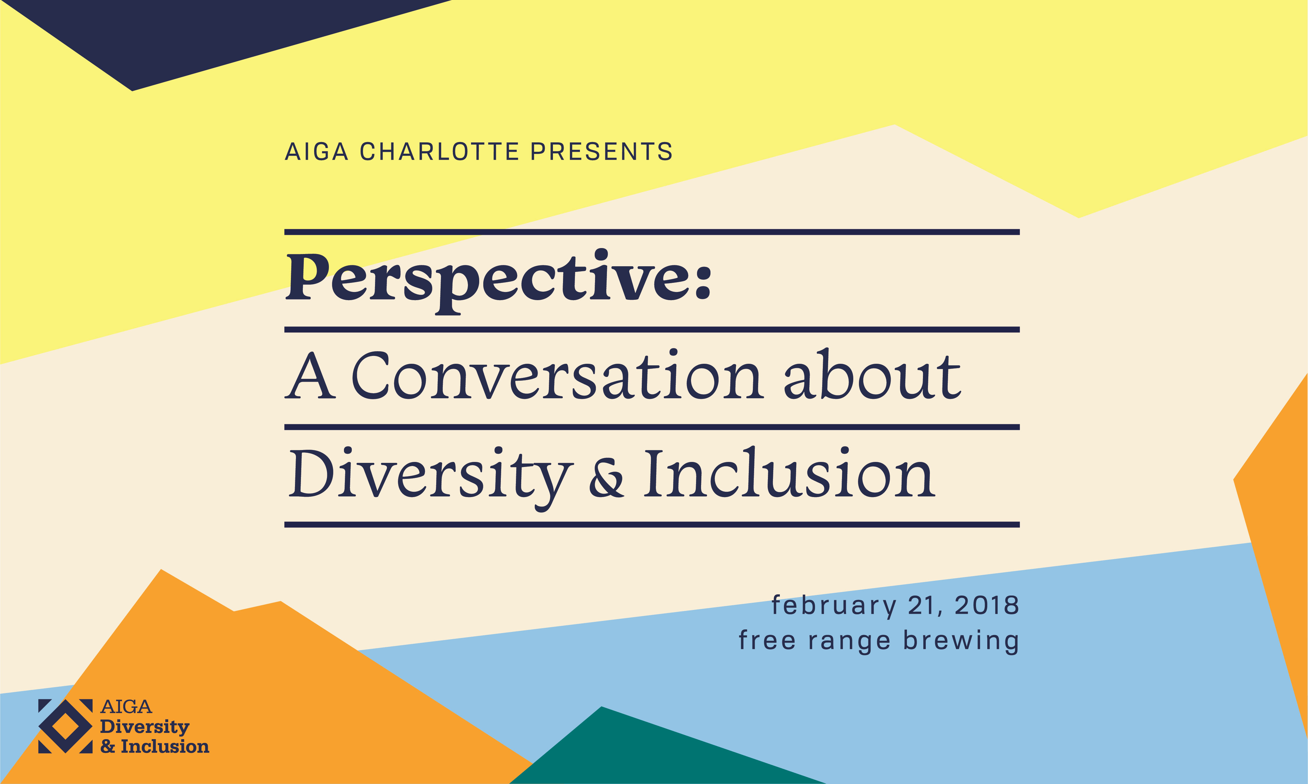 Perspective: A Conversation about Diversity & Inclusion | AIGA Charlotte